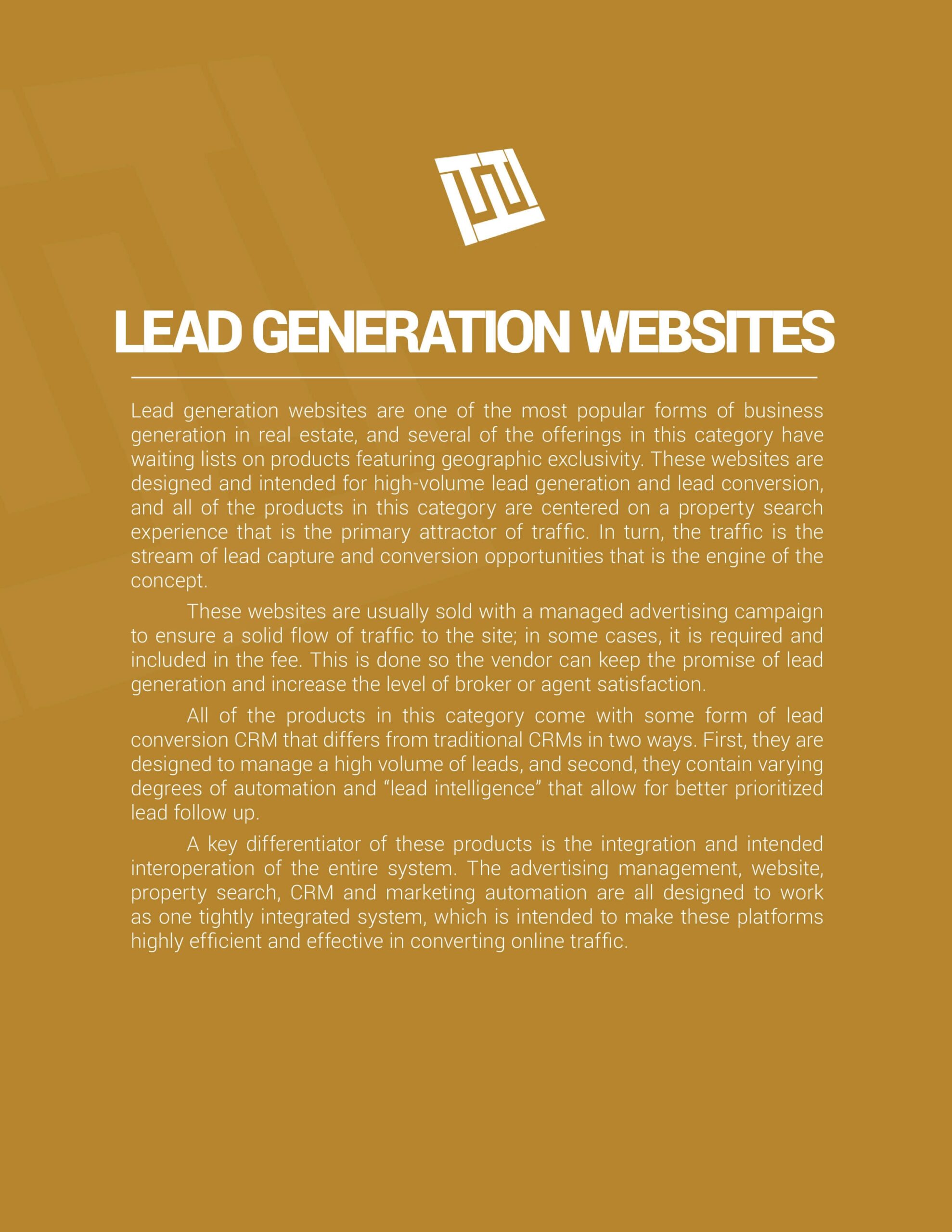 Lead Generation Websites - T3 Trends